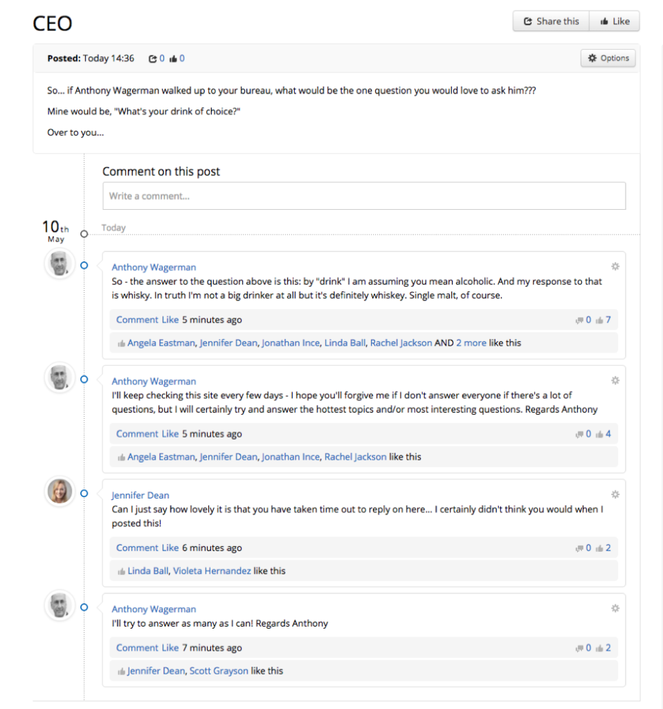 伟大的领袖——获奖内部网利益相关者|软件交互 - 雷竞技电子竞技